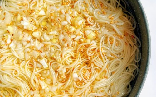 リピート確定！ネギそうめん