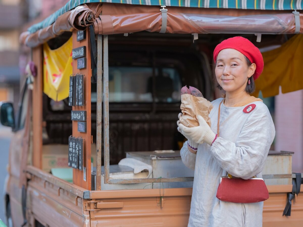 焼きいも販売の40代女性「劣等感しかなかった」私が2000人に開業ノウハウを発信する理由｜CHANTO WEB